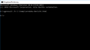 GPResult - HTML-Bericht erstellen - Lerndoku.com