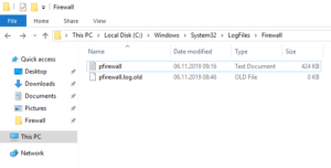 Windows Firewall Logs aktivieren - Lerndoku.com